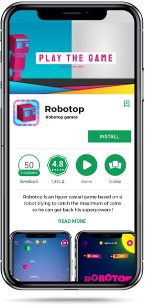 Robotop - THE FLYING ROBOT GAME